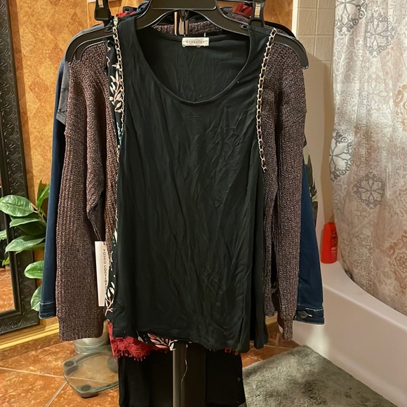 Tops | Chain Sleeves Tank | Poshmark